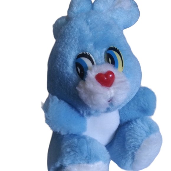 ACME | Toys | Vintage Acme Blue Bunny Red Heart Nose Rabbit Stuffed ...